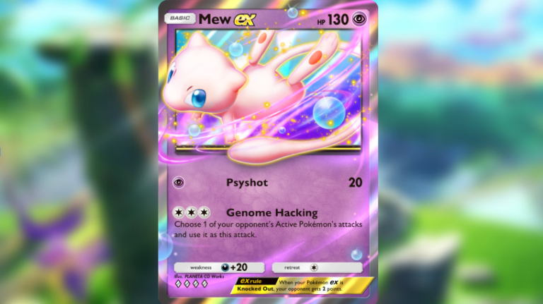 New Mew EX Card Shakes Up TCG Pocket’s Meta With a Unique Ability ...