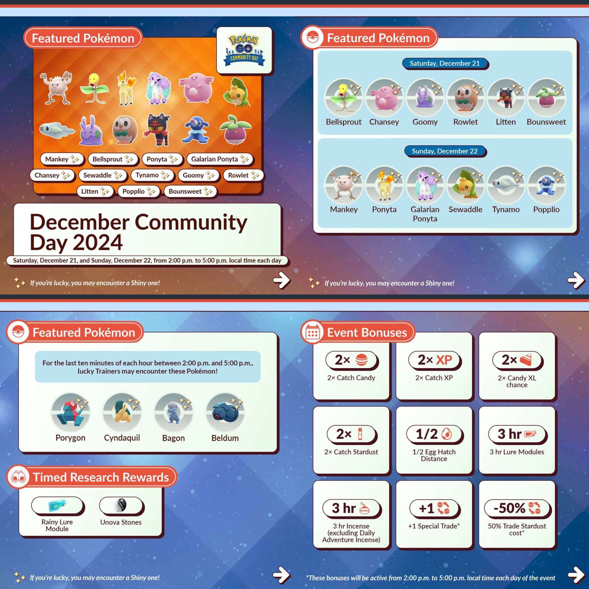 Pokémon GO December Community Day 2024 | Pokémon GO Hub