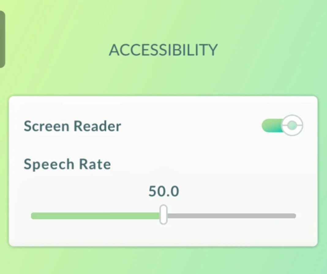 Pokémon GO Testing New Screen Reader Accessibility Prompts | Pokémon GO Hub