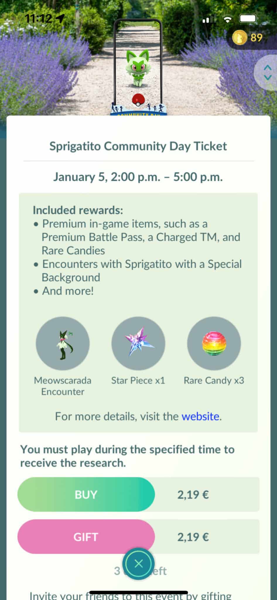 Sprigatito Community Day Ticket Doubles in Price | Pokémon GO Hub