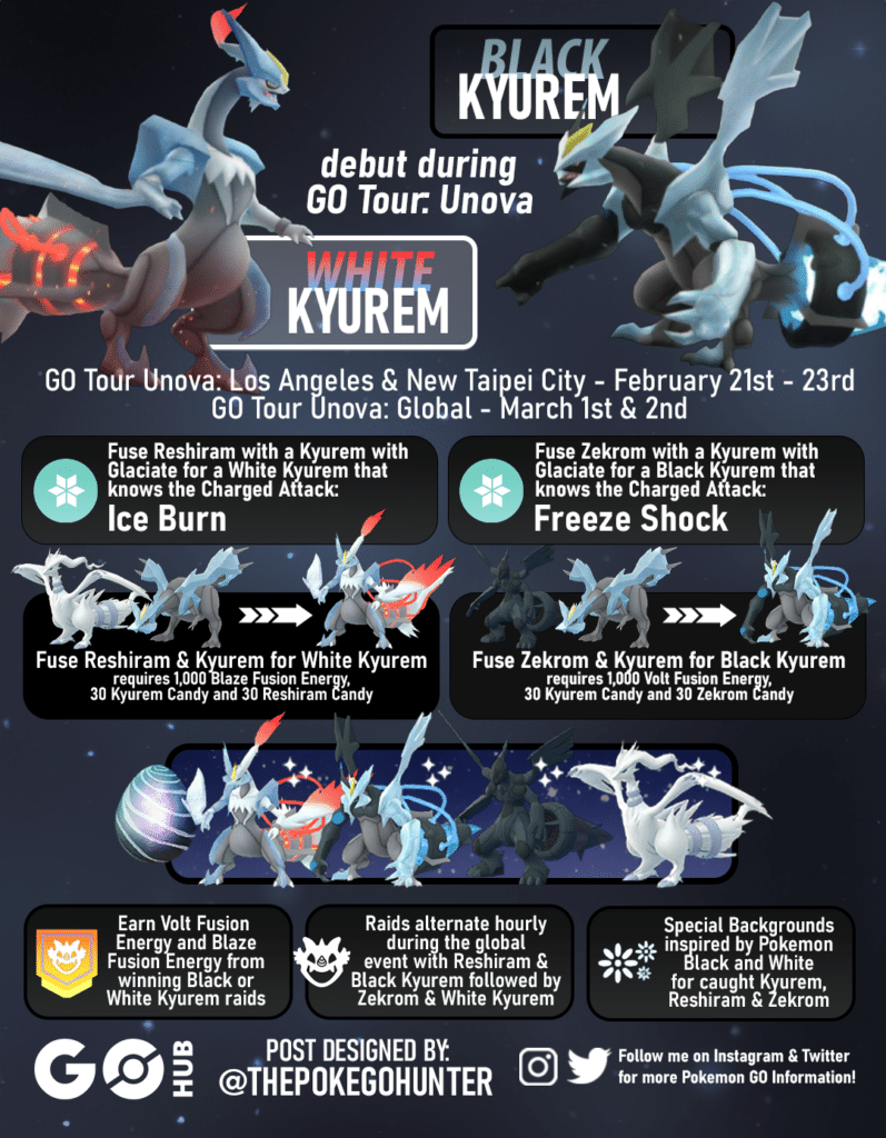 How to Get Black and White Kyurem in Pokémon GO | Pokémon GO Hub