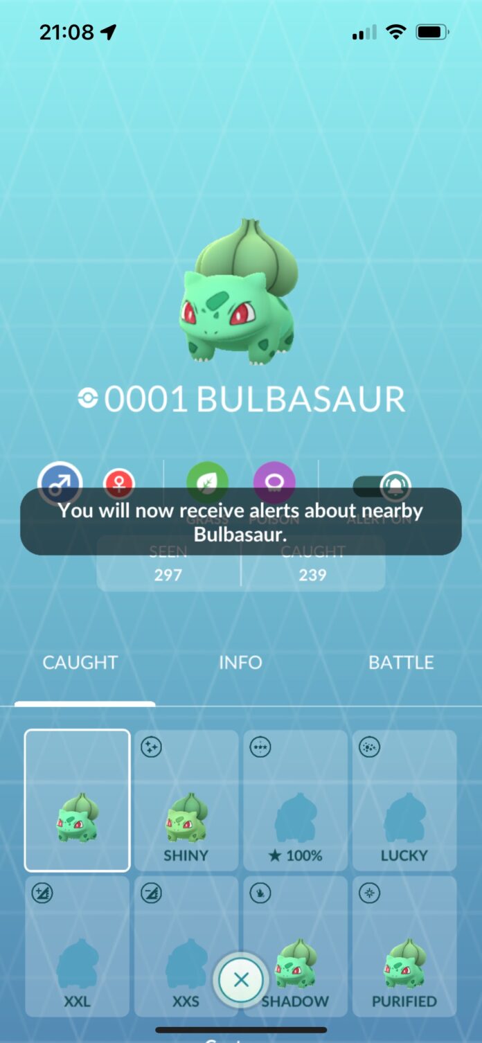 Pokédex Update: Nearby Pokémon Alerts Now Available! | Pokémon GO Hub