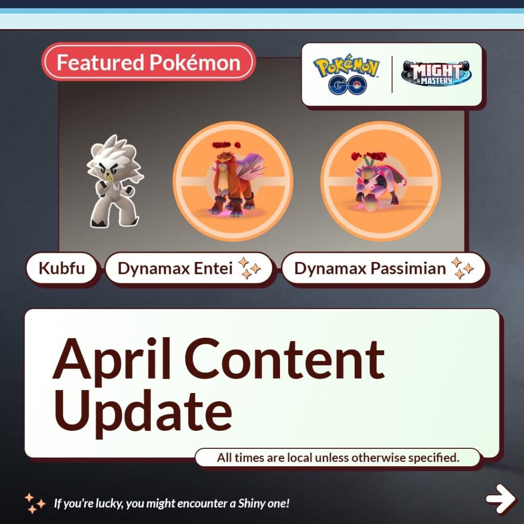 Pokémon GO April 2025 Events | Pokémon GO Hub
