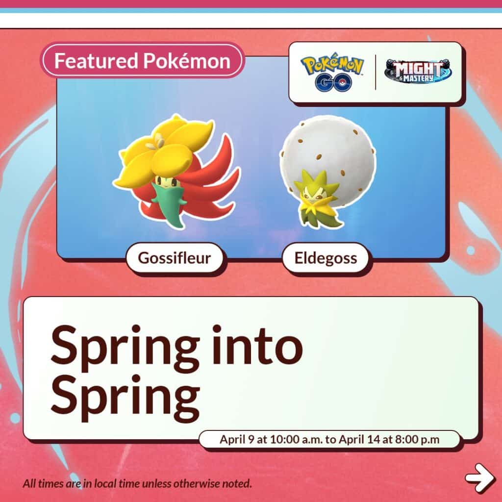 Spring into Spring Event (2025) | Pokémon GO Hub