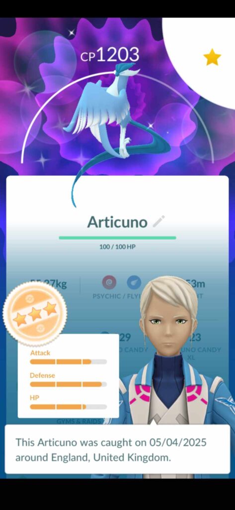 Pokémon GO Trainer Matt Catches Three Shiny Galarian Articuno in One Week! | Pokémon GO Hub