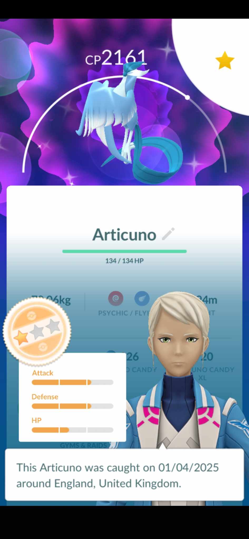 Pokémon GO Trainer Matt Catches Three Shiny Galarian Articuno in One Week! | Pokémon GO Hub