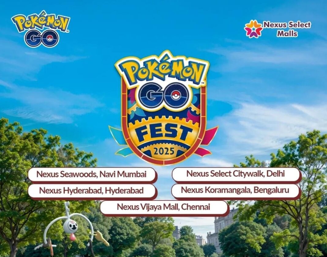 Special Pokémon GO Fest 2025 Global Celebrations at Nexus Malls, India ...