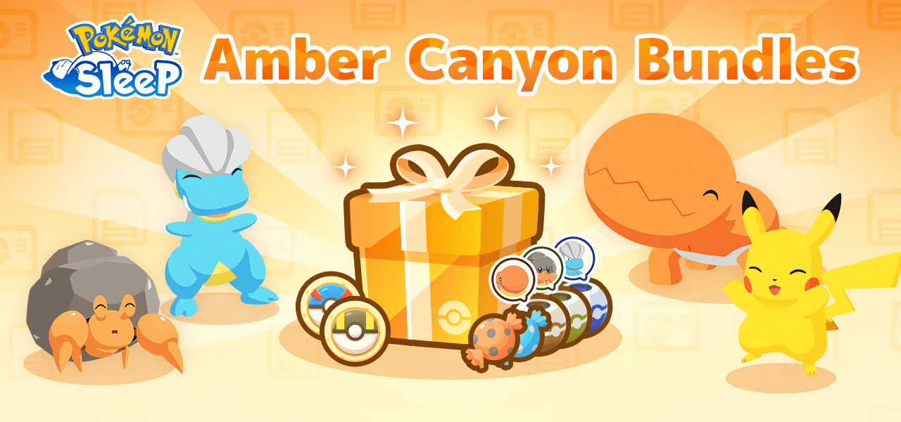 Pokémon Sleep: Amber Canyon Debut Event | Pokémon GO Hub