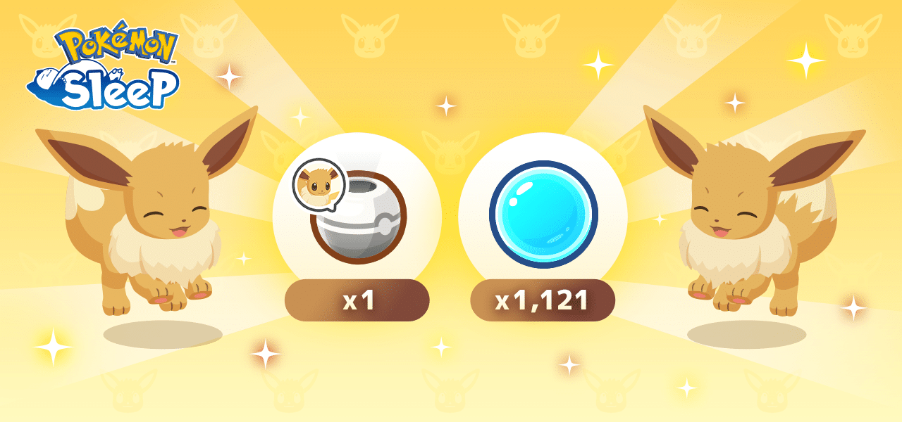 Pokémon Sleep: Eevee Day Commemorative Gift | Pokémon GO Hub