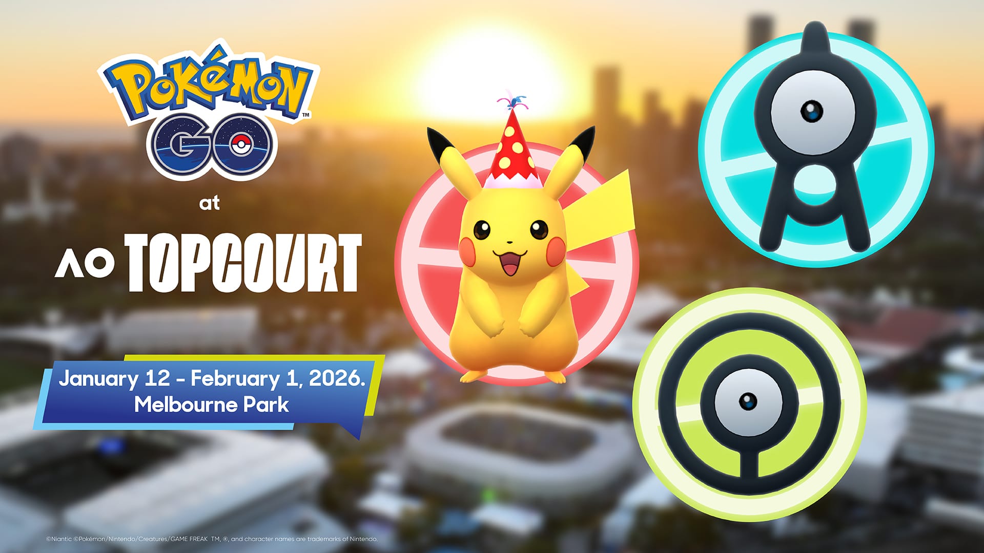 Pokémon GO: Australian Open | Pokémon GO Hub