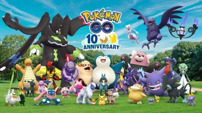 Pokémon GO 10th Anniversary Logo Revealed | Pokémon GO Hub