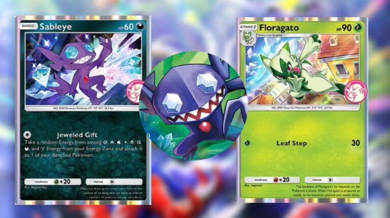 Sableye and Floragato Wonder Pick Event (Pokémon TCG Pocket) | Pokémon ...